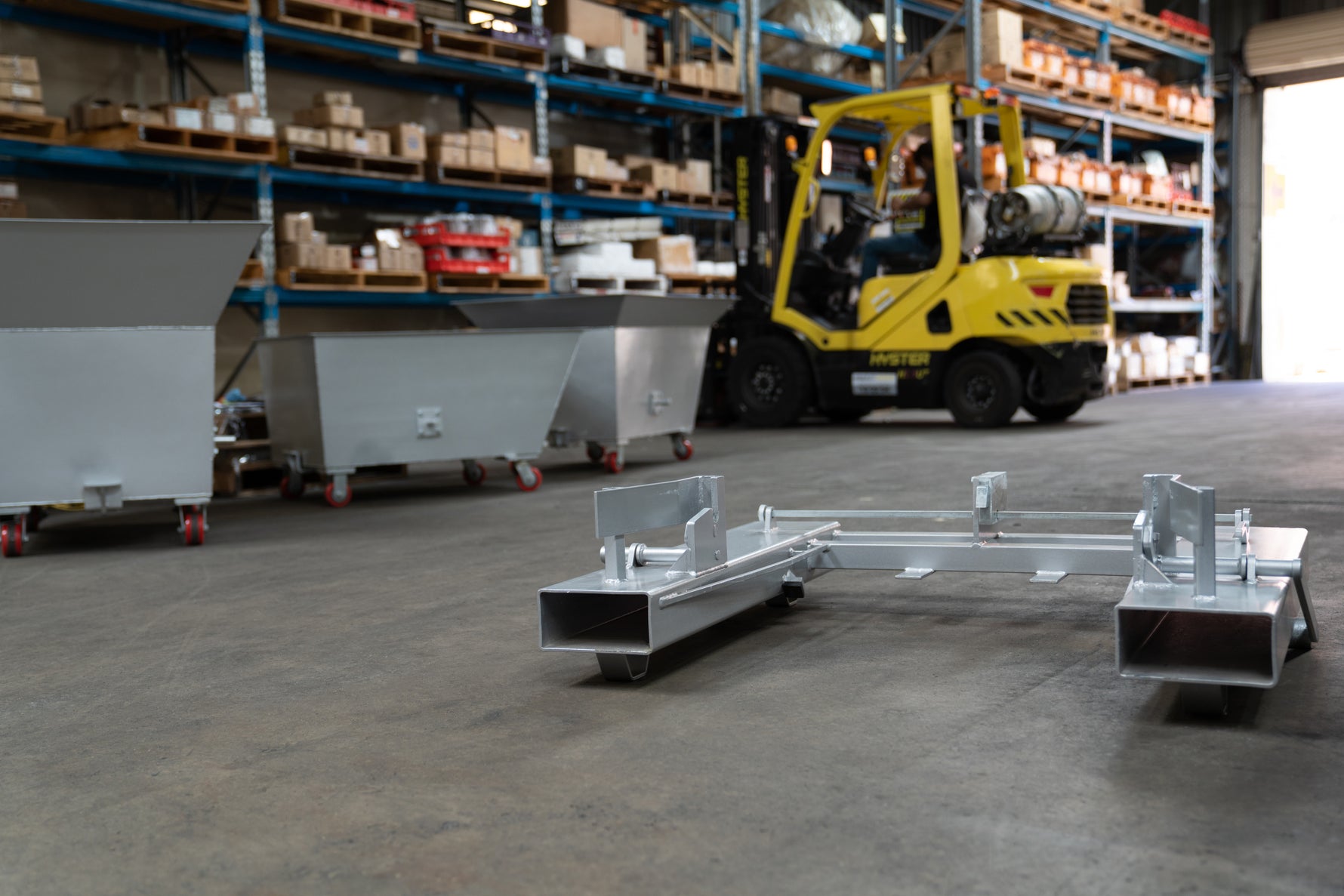 Swarf Bins in Perth & Australia - Swarf & Tipping Bin System